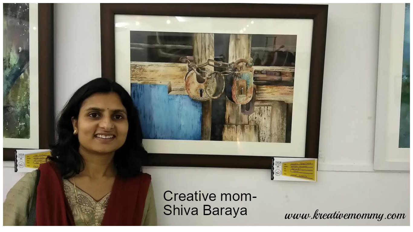 Creative moms : Shiva -An artist and a homemaker - Kreativemommy – One ...